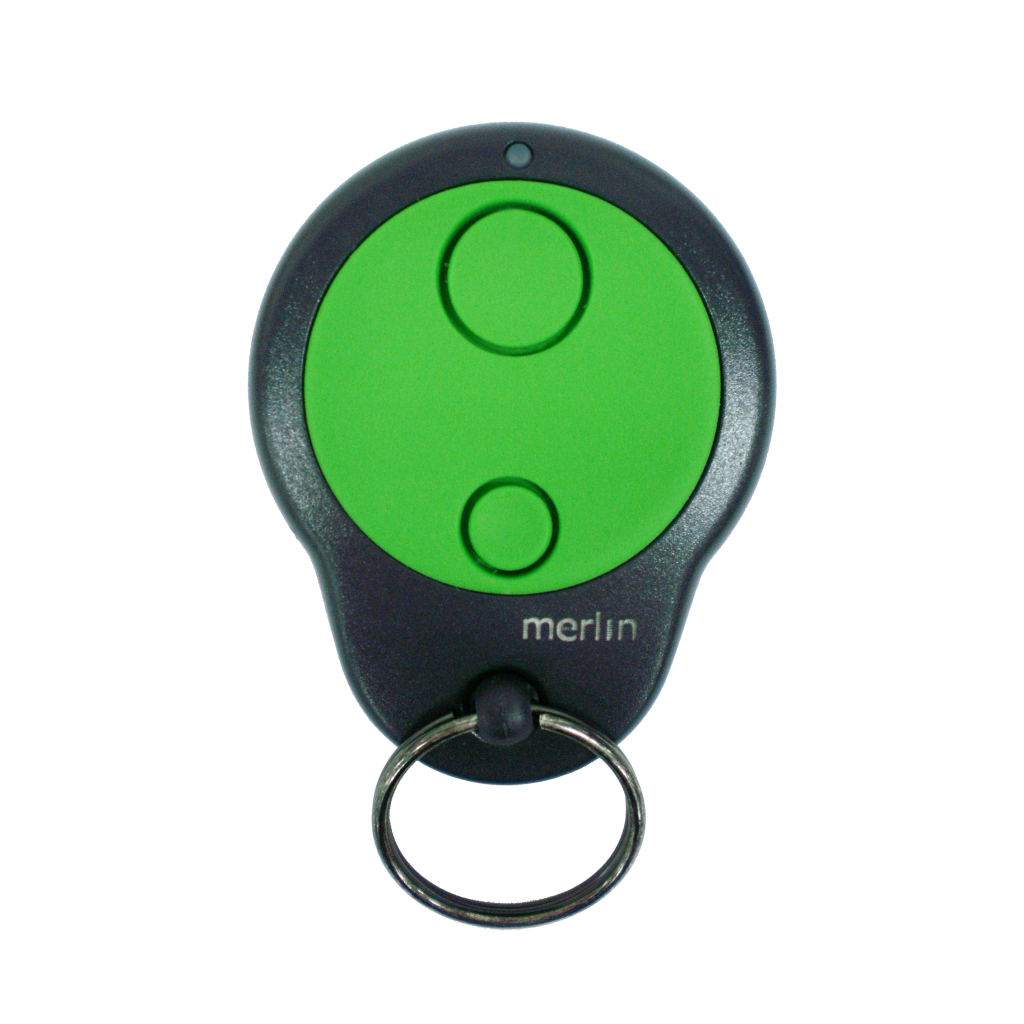 M842RS Merlin 2 Button Keyring Remote Control - Merlin Garage Door Opener