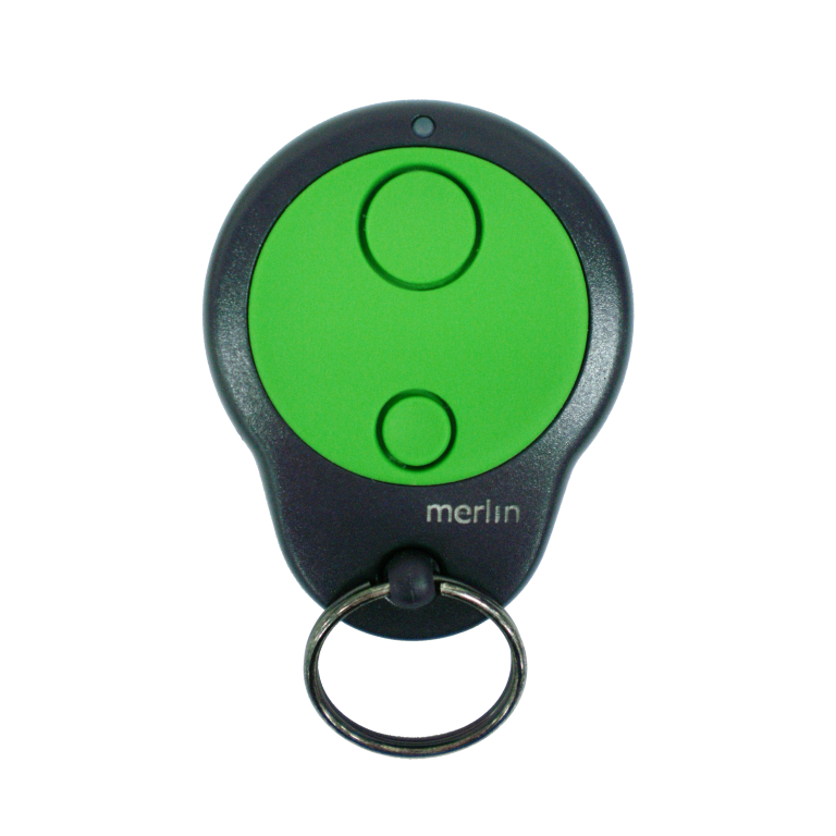 M842RS Merlin 2 Button Keyring Remote Control - Merlin Garage Door Opener